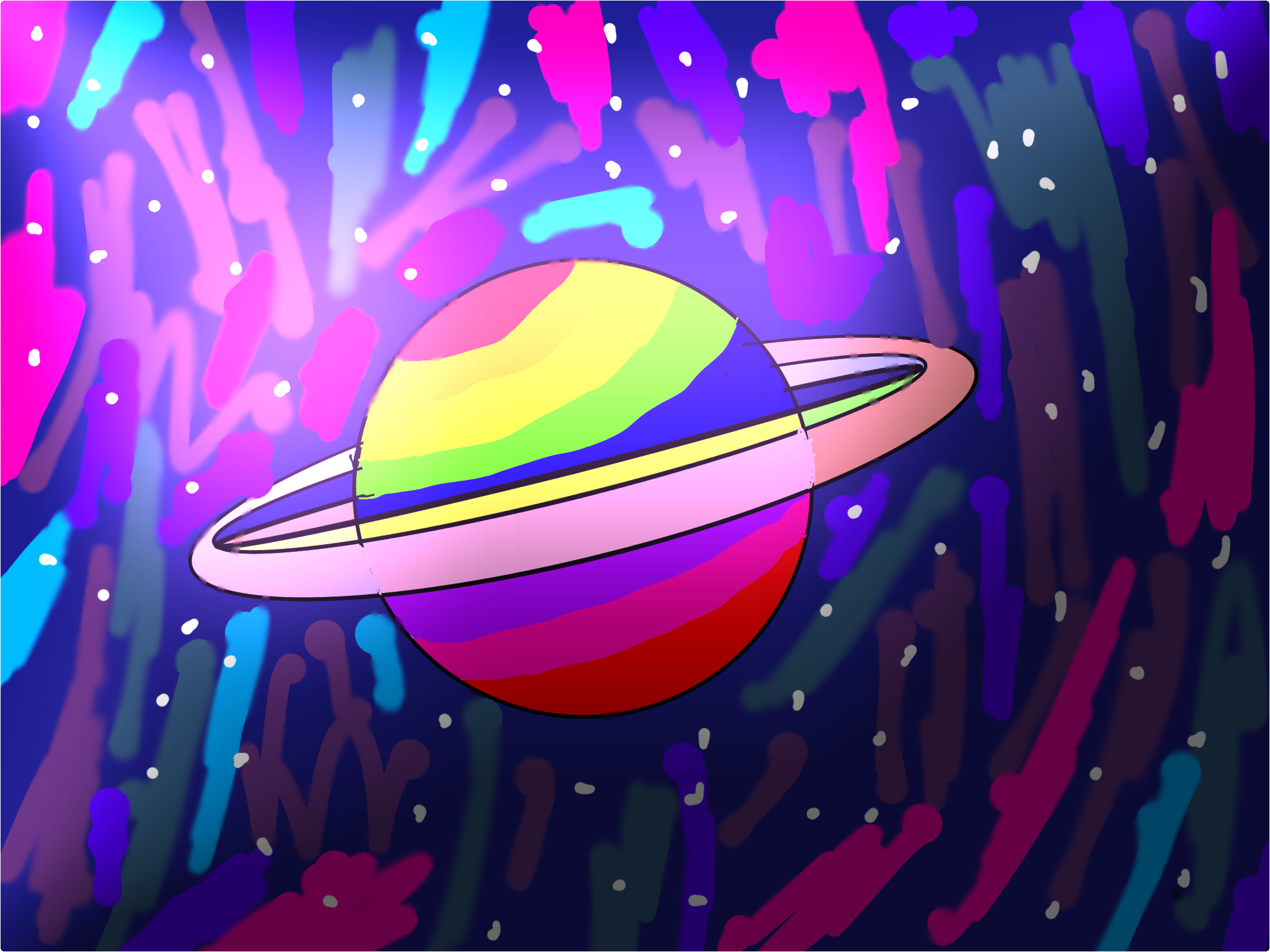 Saturn - ibisPaint