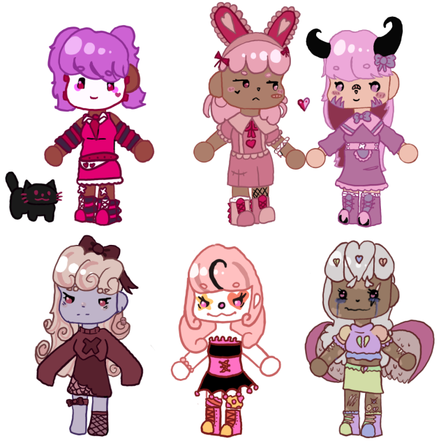 Chibi versions of my oc’s - ibisPaint