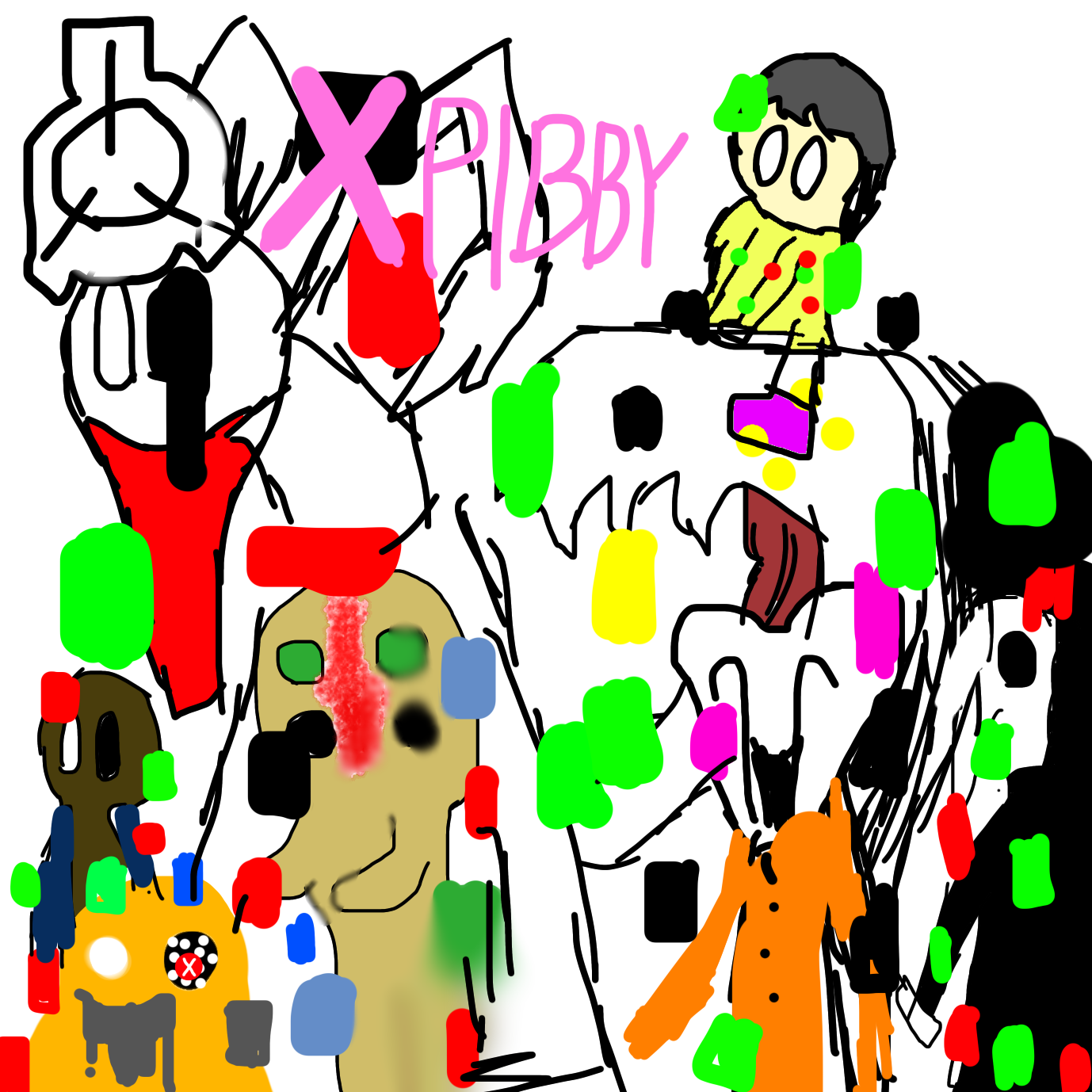 SCP foundation × pibby - ibisPaint