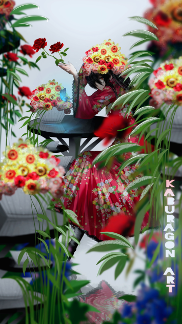 keeper of the flower of eternity - ibisPaint