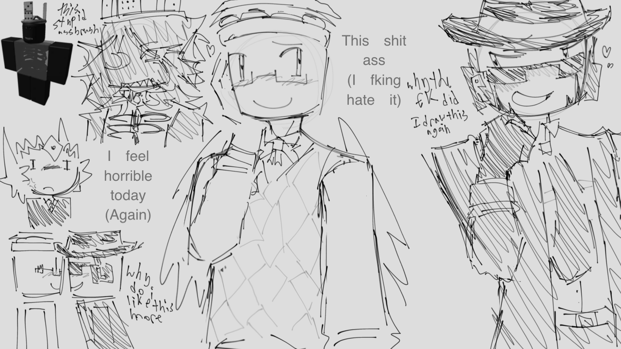 Stupid doodles - ibisPaint