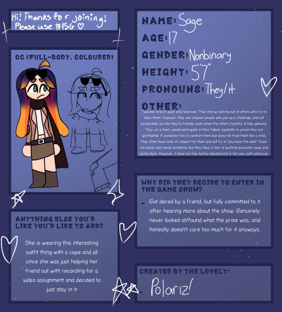 character sheet !!! - ibisPaint