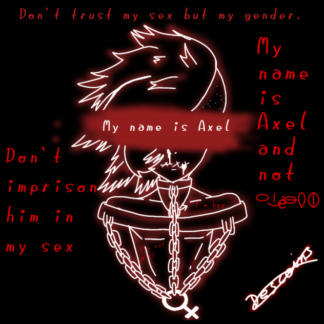 My name is Axel - ibisPaint