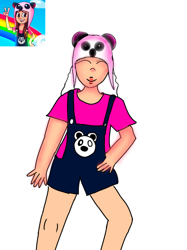 Natacha panda - ibisPaint