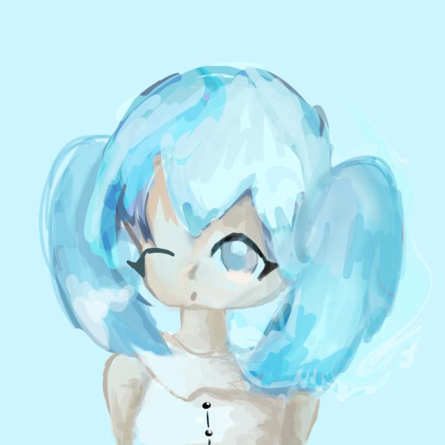 Miku chibi - ibisPaint