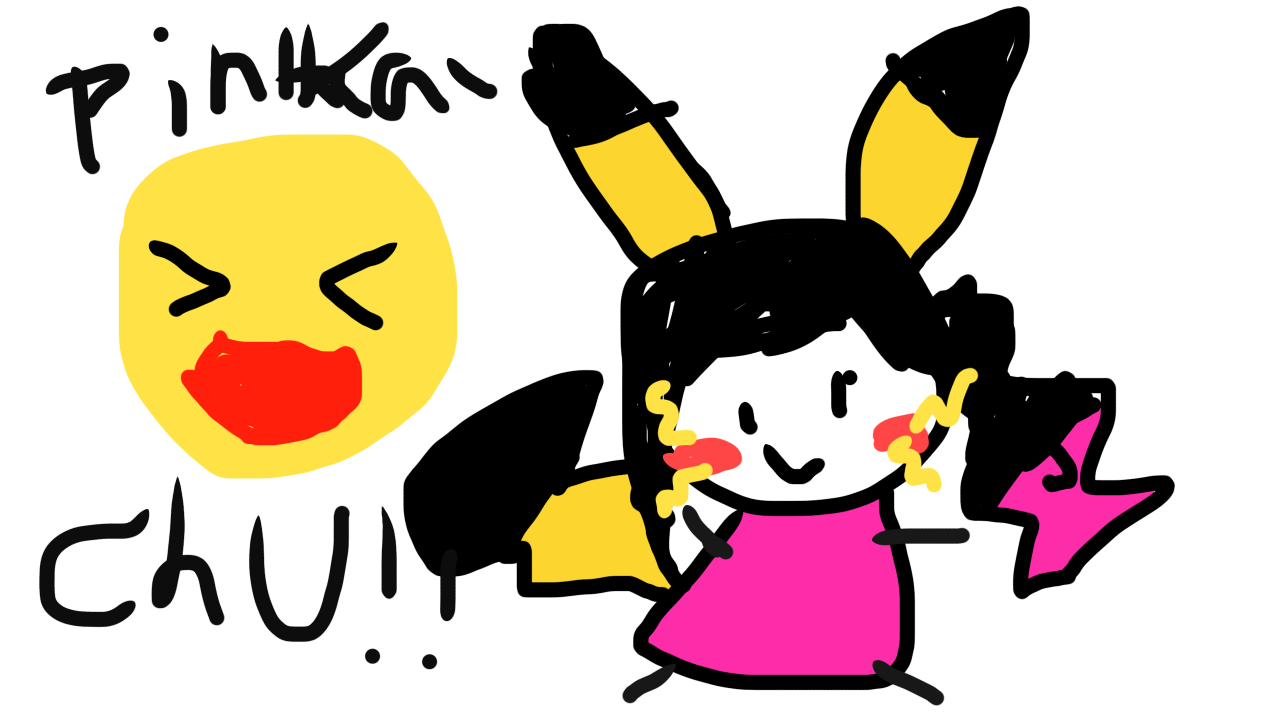 Pinkachu - ibisPaint