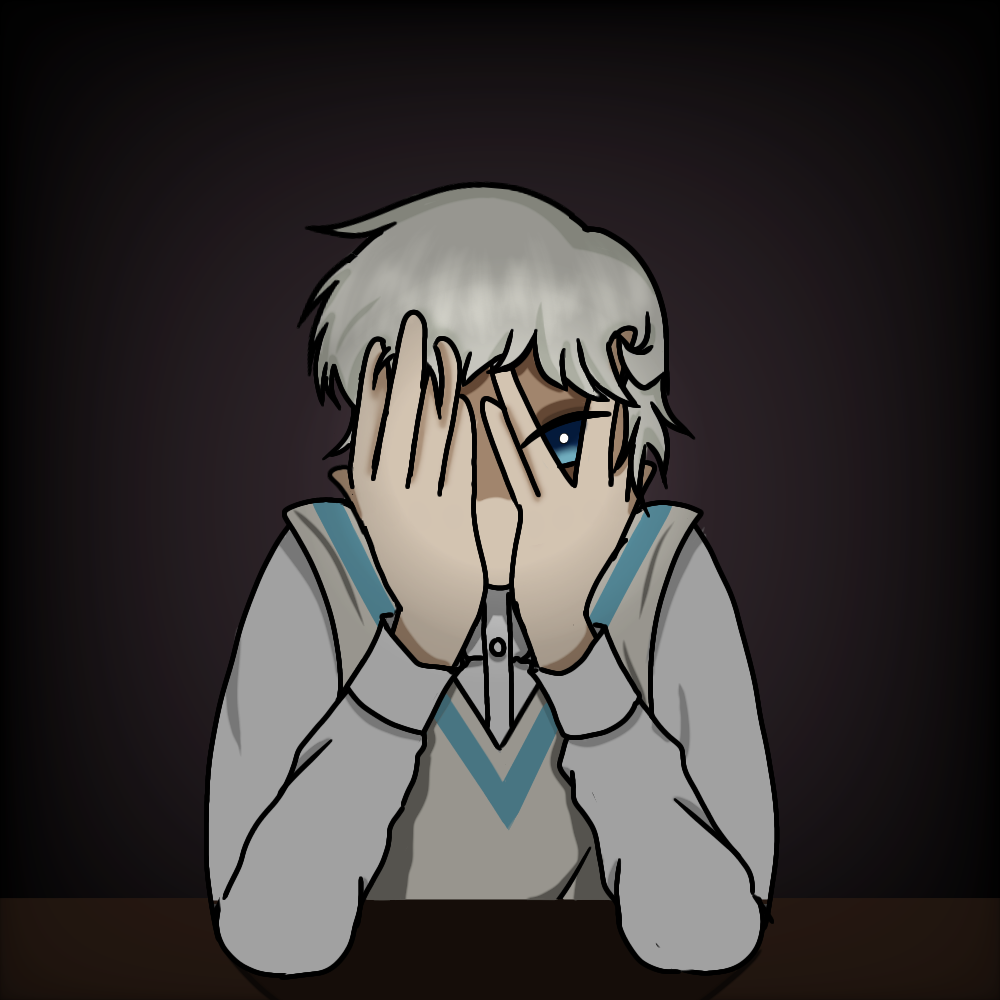 Norman having a mental breakdown - ibisPaint