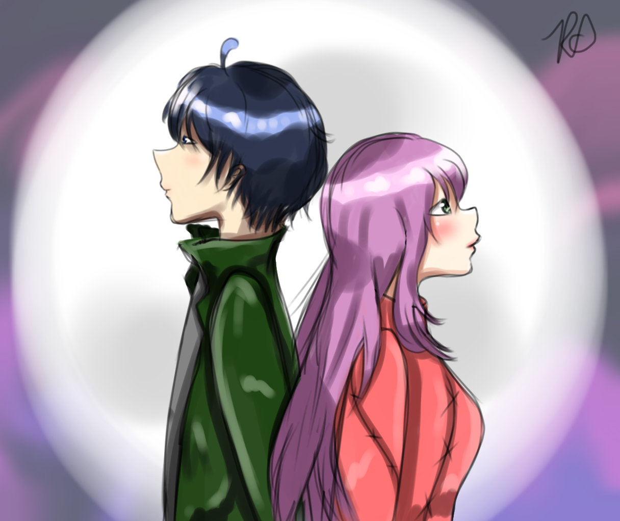 Under the Moon - ibisPaint