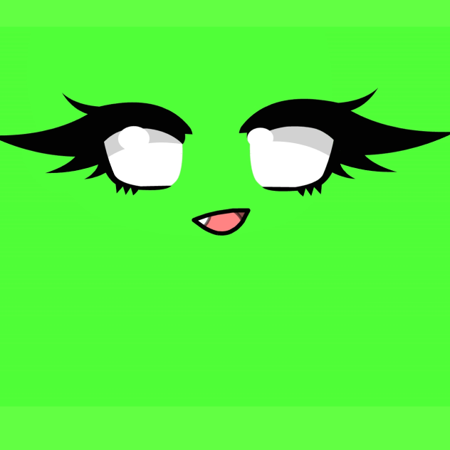 green screen editing face - ibisPaint