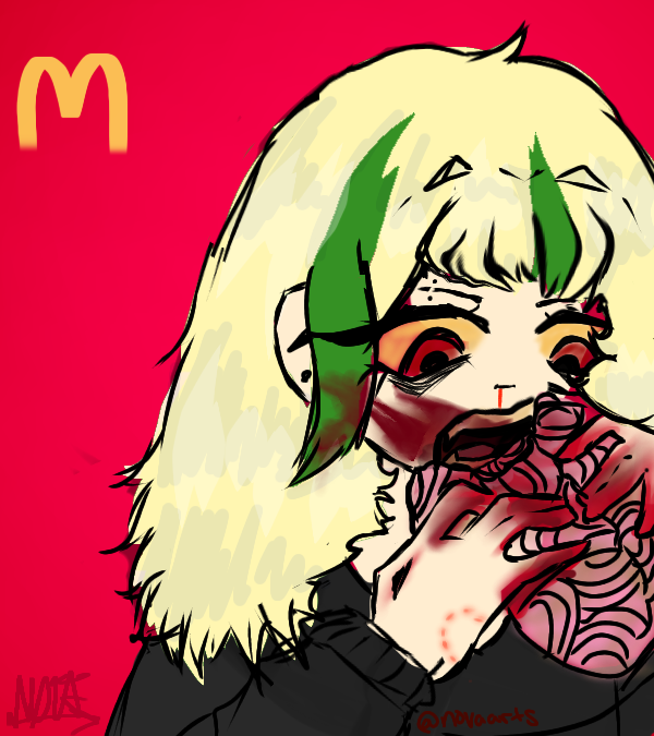 My mcdonalds ad - ibisPaint