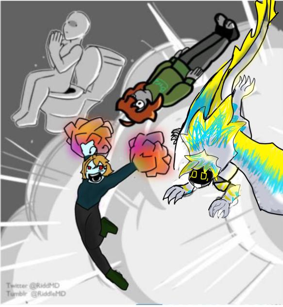 Explosive colab - ibisPaint