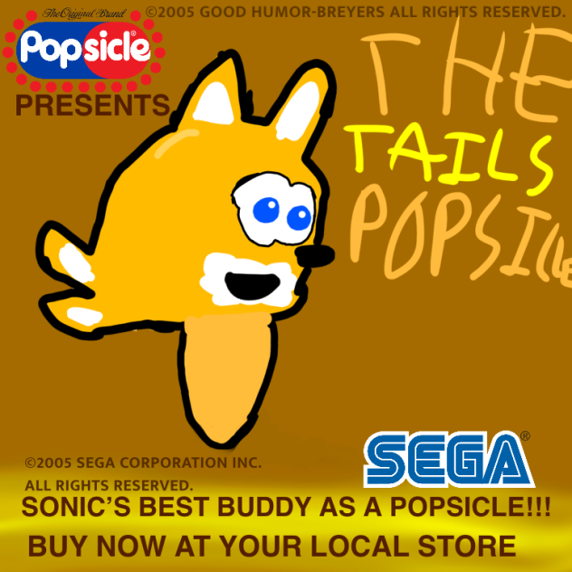 The Tails The Fox Popsicle - ibisPaint