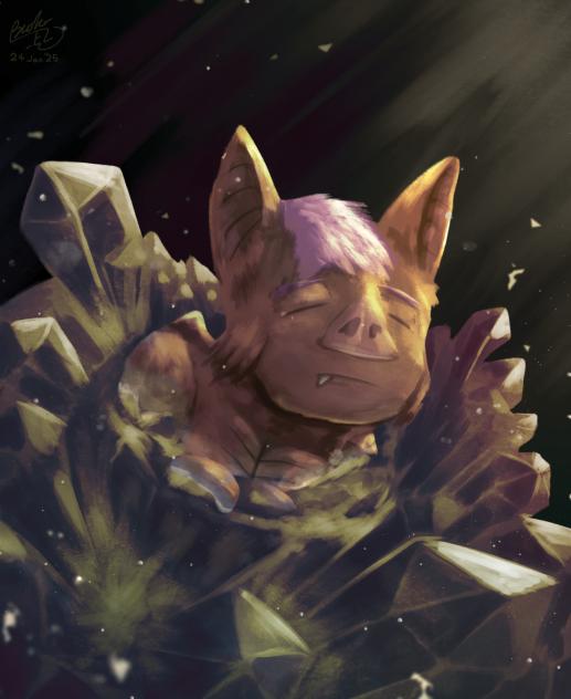 Crystal fragments - ibisPaint