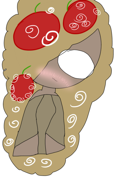 Vanilla cherry cream cookie - ibisPaint