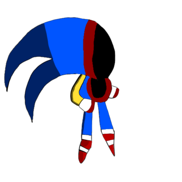 Don’t leave me alone sonic - ibisPaint