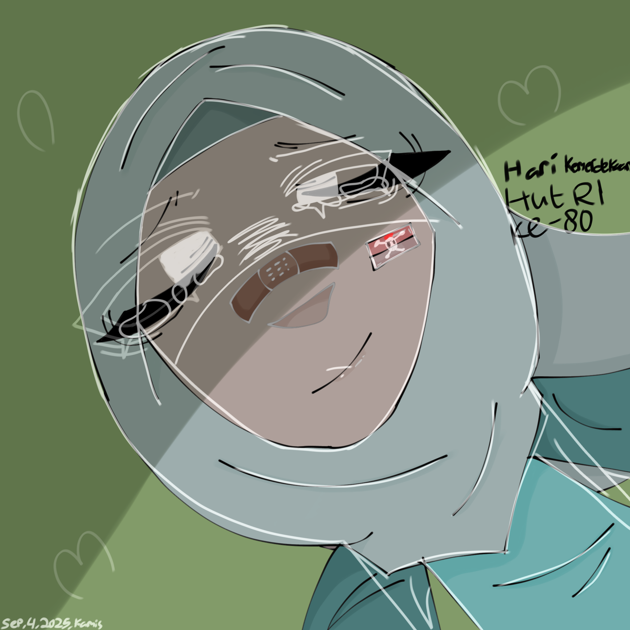 SELAMAT HARI KEMERDEKAAN HUT RI KE-80! - ibisPaint