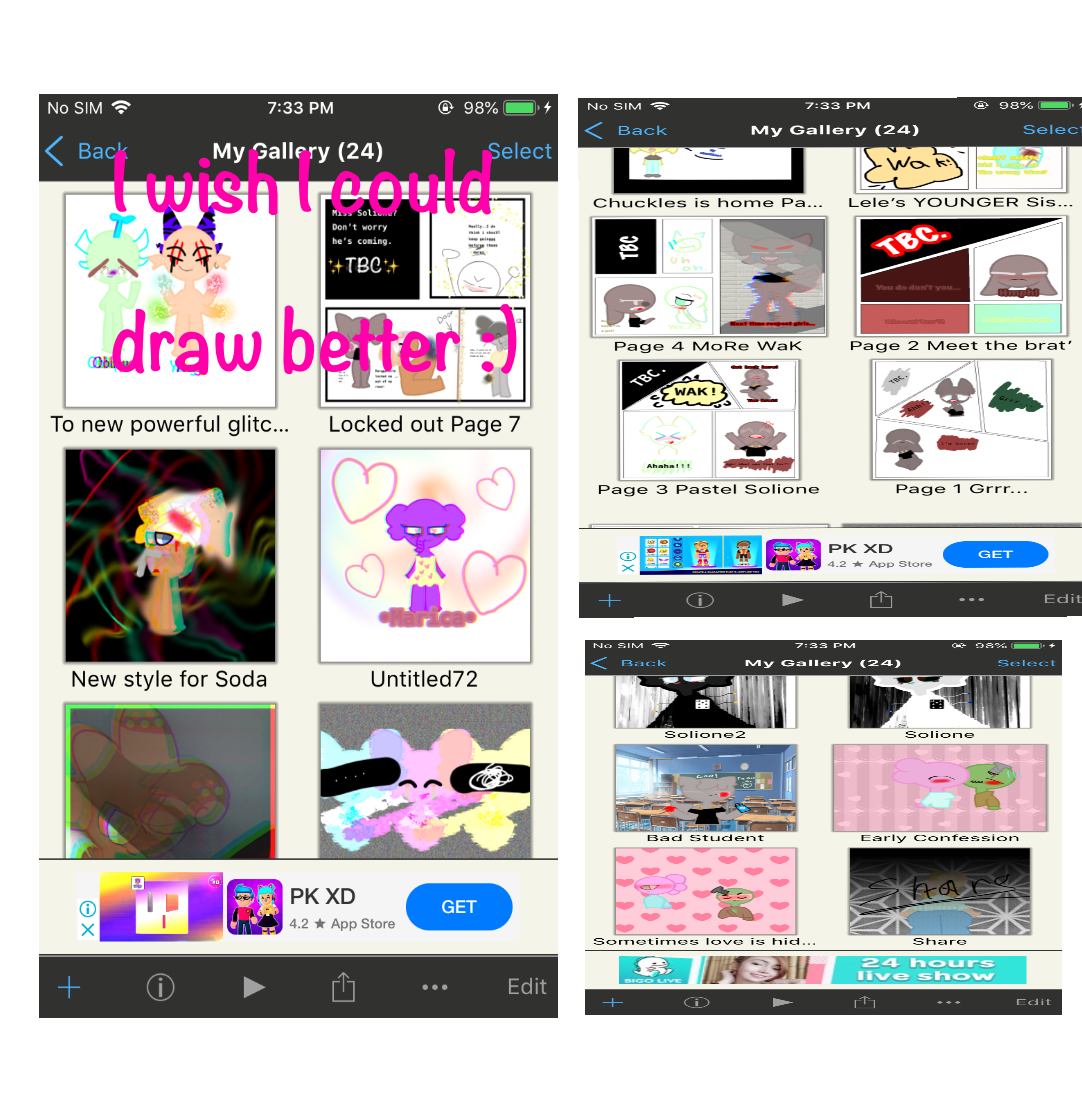 This is my gallery - ibisPaint