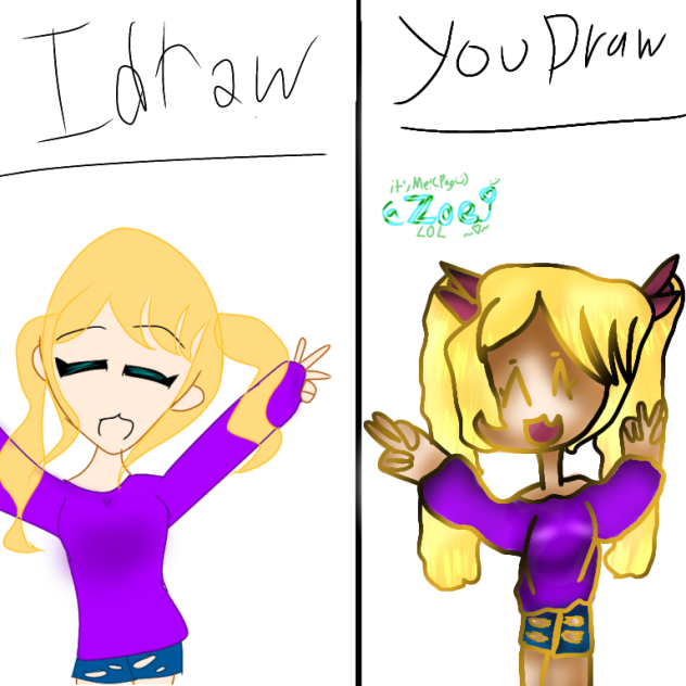 I draw you draw with Monica Harris! - ibisPaint