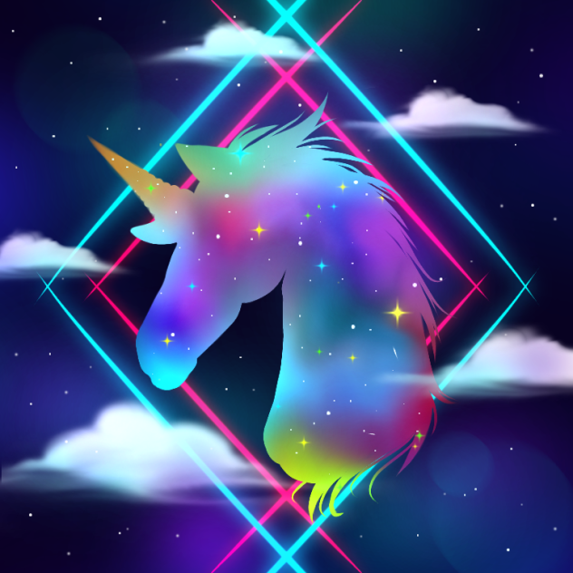 galaxy unicorn - ibisPaint
