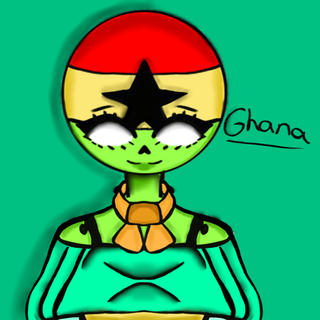 country human Ghana - ibisPaint