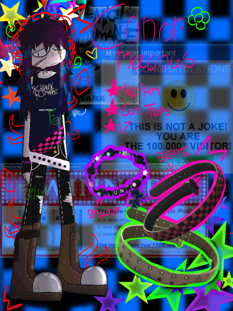 Conor Magnus (art style practice) - ibisPaint