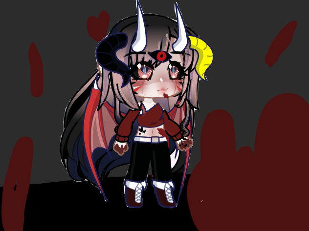 My demon OC - ibisPaint