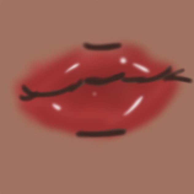 Red lips - ibisPaint