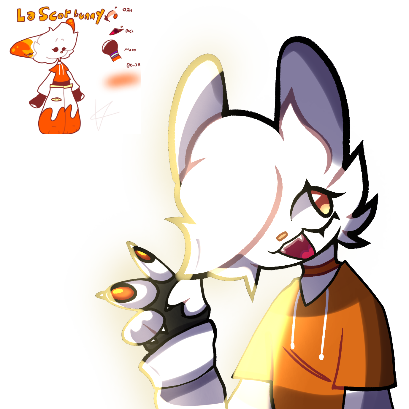 para scorbunny - ibisPaint