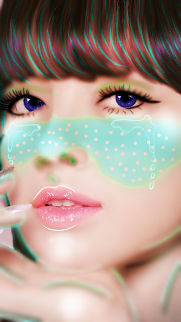 lisa blue - ibisPaint