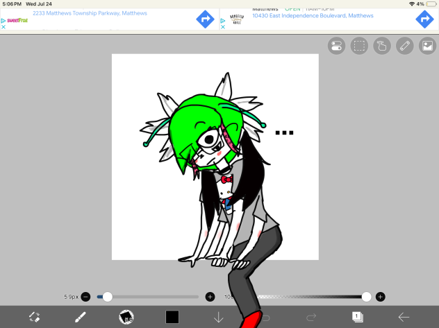 HEY GET BACK IN THERE 😡 - ibisPaint