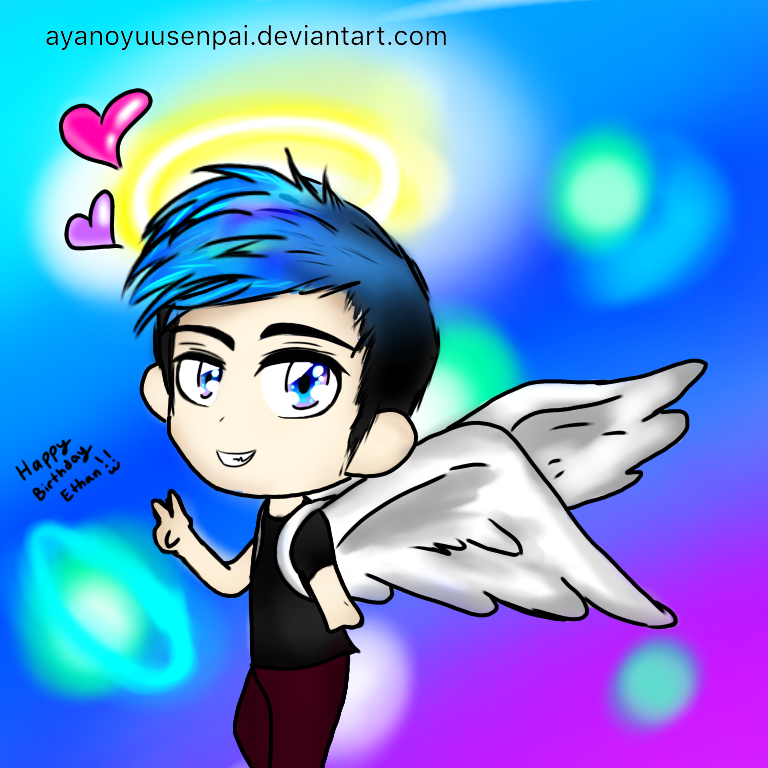 Happy Birthday Ethan!! - ibisPaint