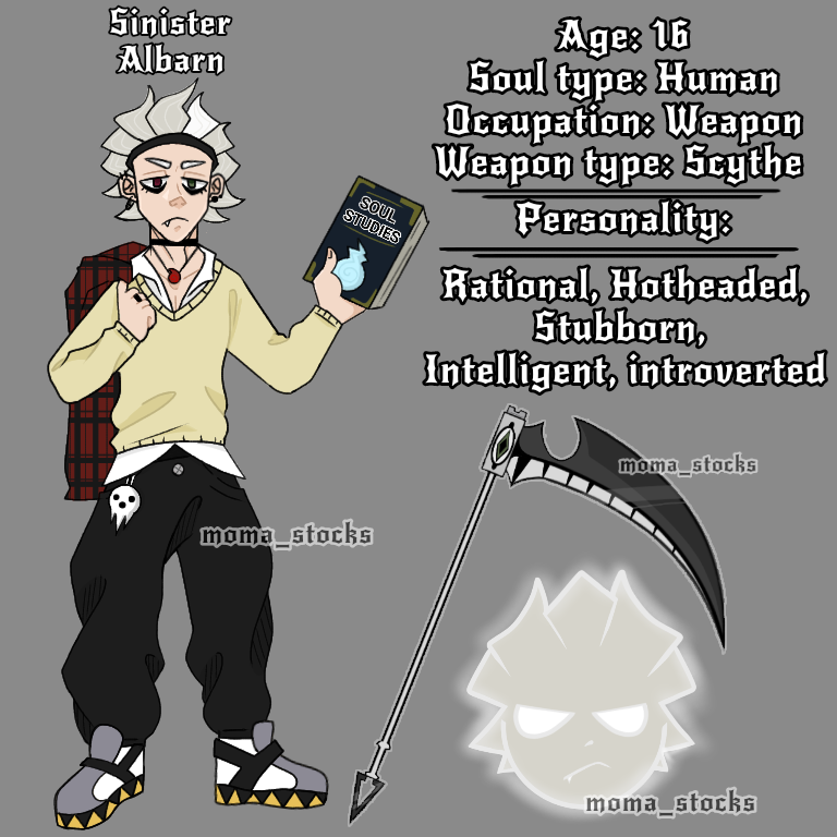 Soul eater oc Sinister - ibisPaint