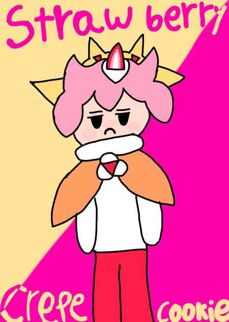 Strawberry crepe - ibisPaint