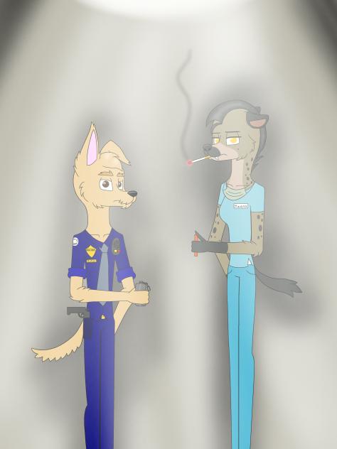 Officer Rufus and Coroner Heena - ibisPaint