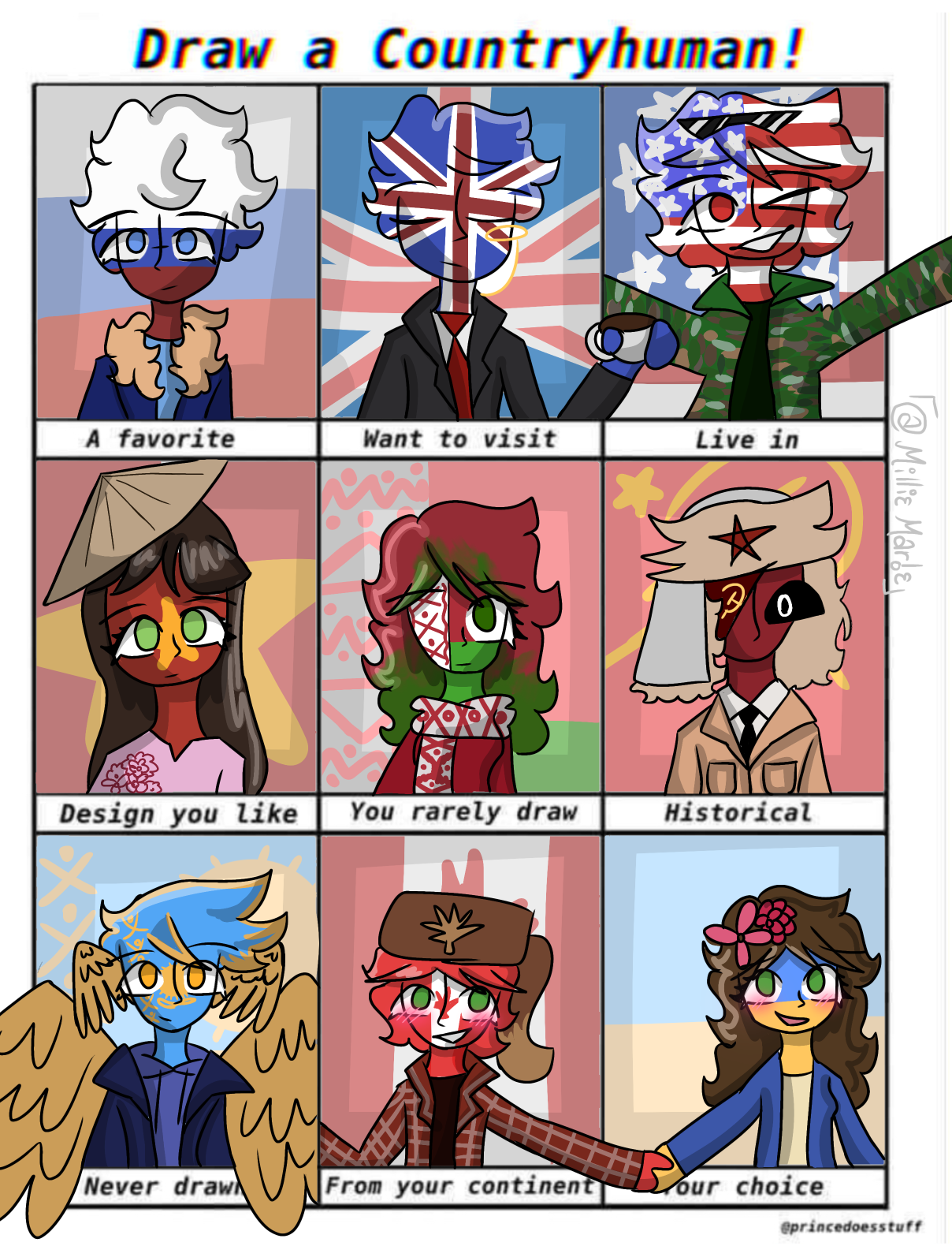 Draw a Countryhuman!! - ibisPaint