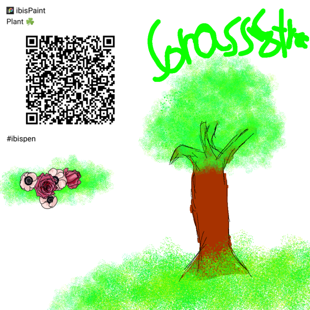 Grass&Tree Brush - ibisPaint