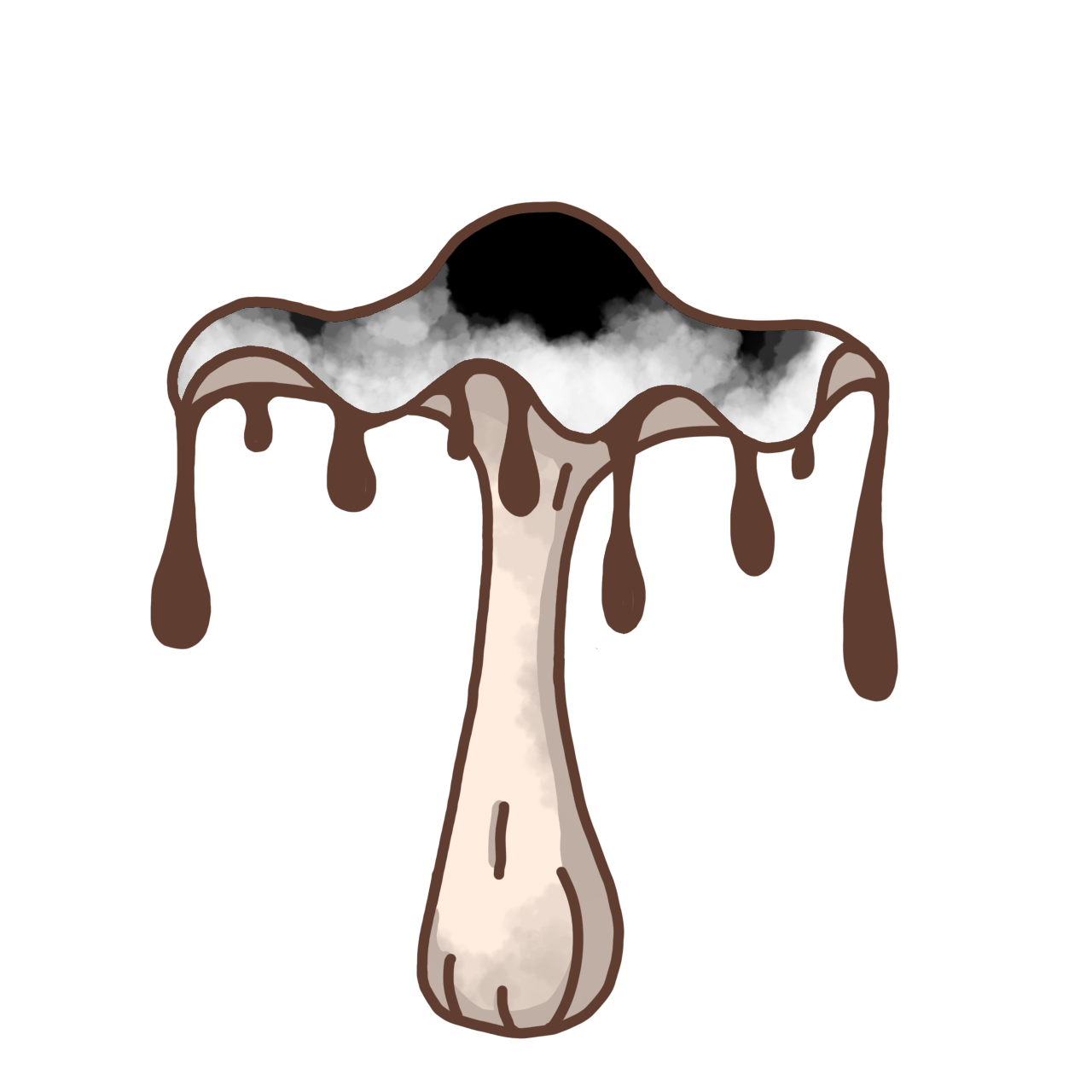 Inky cap mushroom V3 - ibisPaint