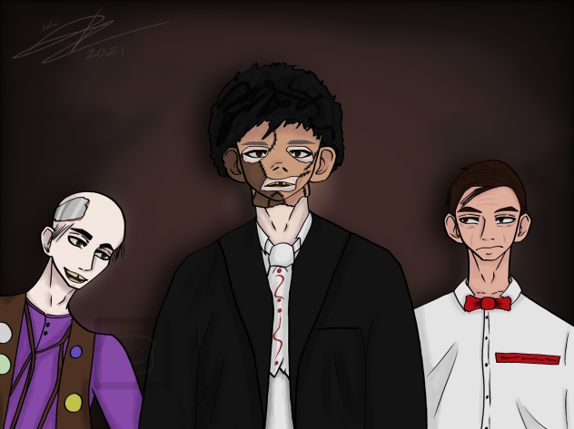 Texas Chainsaw Massacre 2 (cast) - ibisPaint