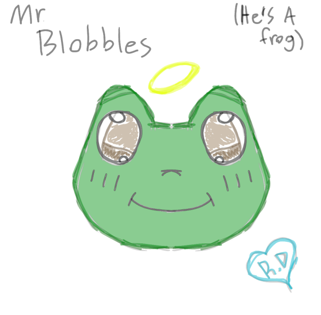 Mr.Blobbles (He's a Frog) - ibisPaint