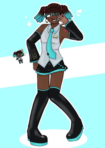 HATSUNE ACE-KU - ibisPaint
