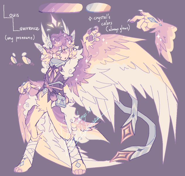 Louis's character reference - ibisPaint