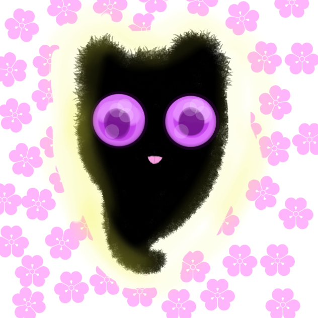 Ghost cute cat - ibisPaint