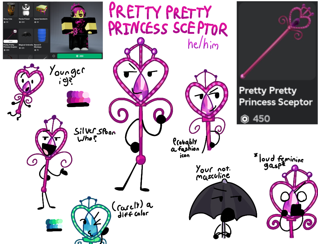 pretty pretty princess sceptor - ibisPaint