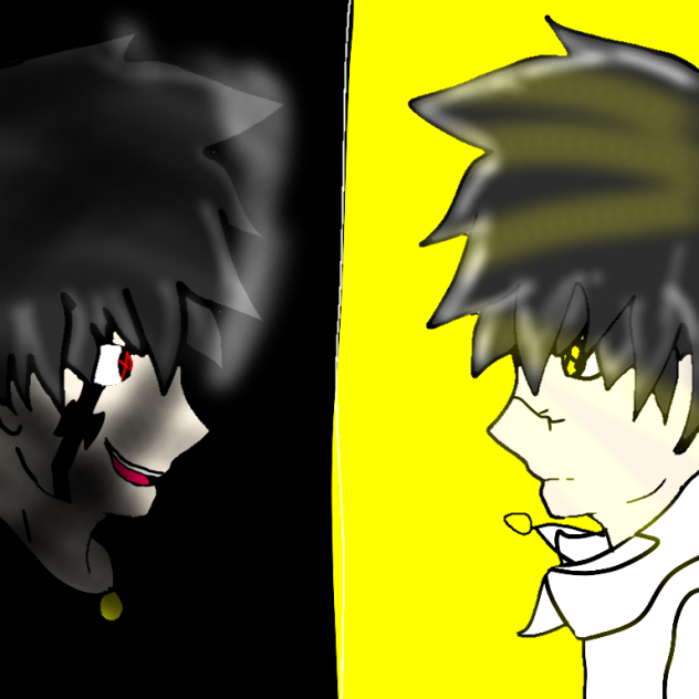 dark vs light - ibisPaint