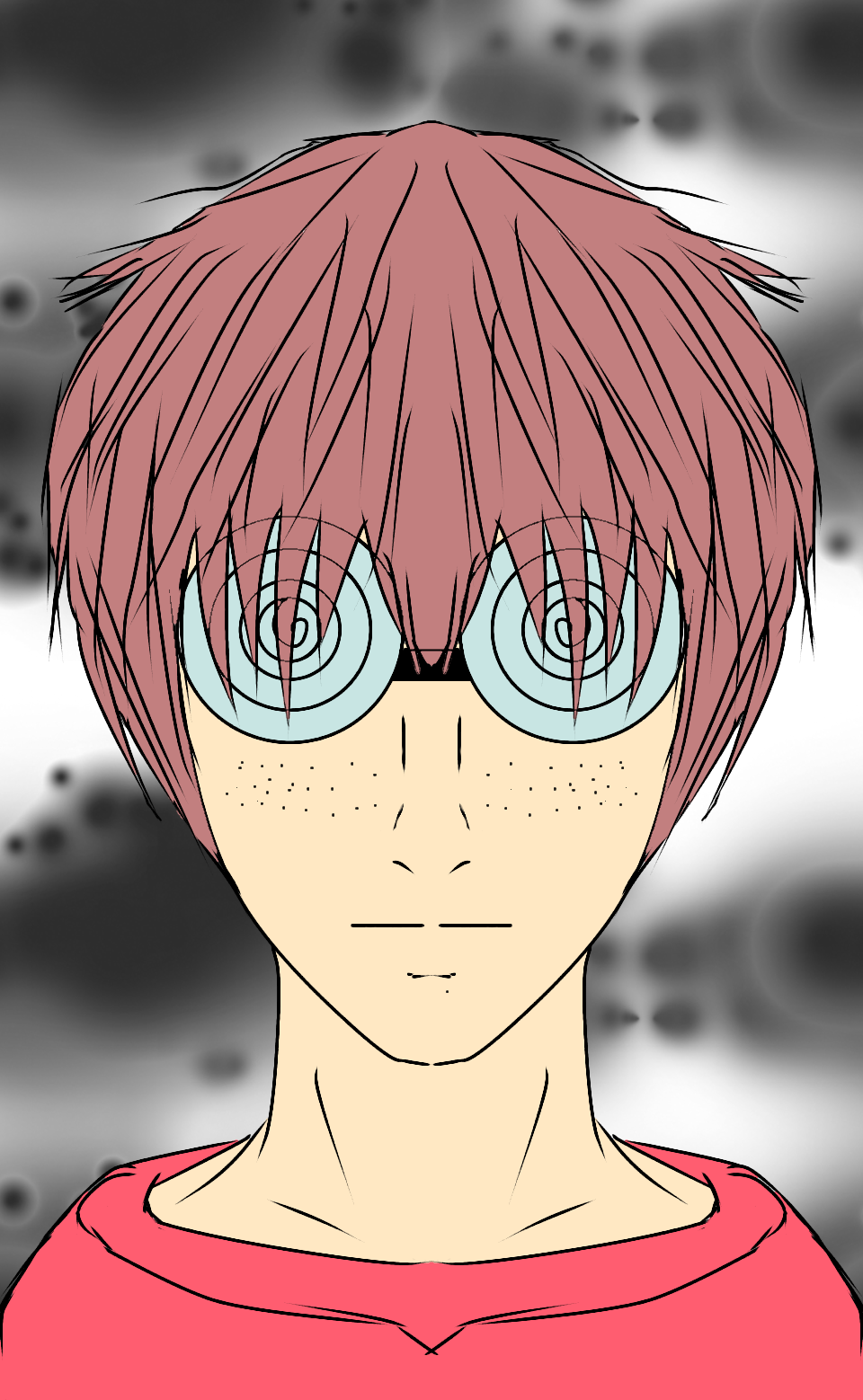 gloomy nerd - ibisPaint