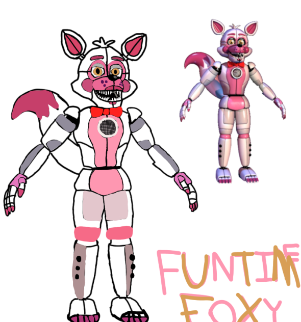 Funtime foxy-Finished- - ibisPaint