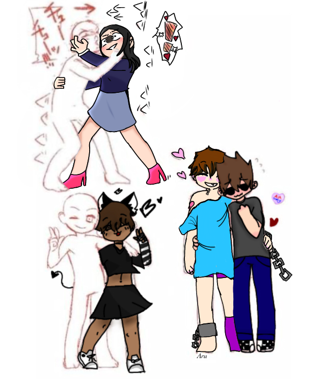 Couples collab - ibisPaint