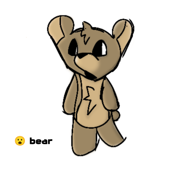 cute bear - ibisPaint