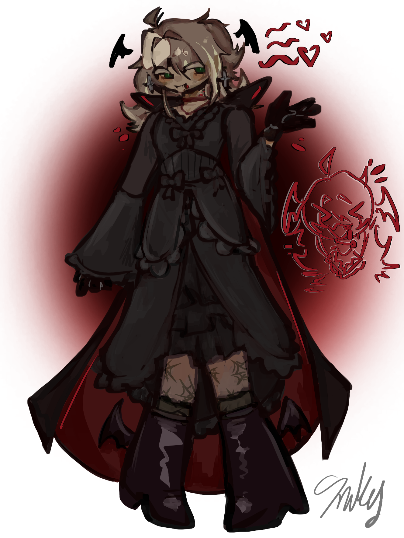 vampire fit - ibisPaint