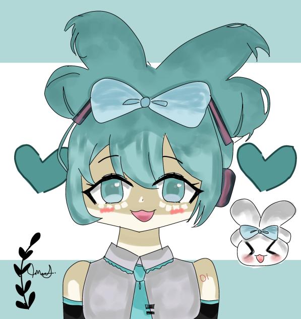 chibi miku - ibisPaint